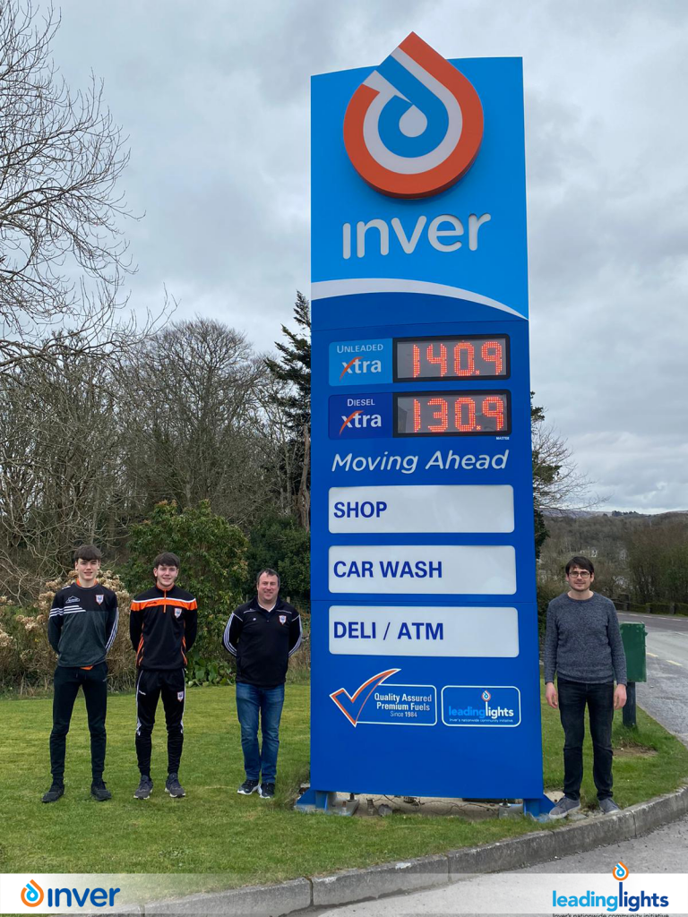 St. Colums GAA receive €1,000 Leading Lights donation from Inver ...